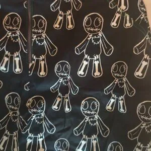 Hell Bunny | Skirts | Hell Bunny Voodoo Doll Print Skirt Size 3xl 2 Uk ...